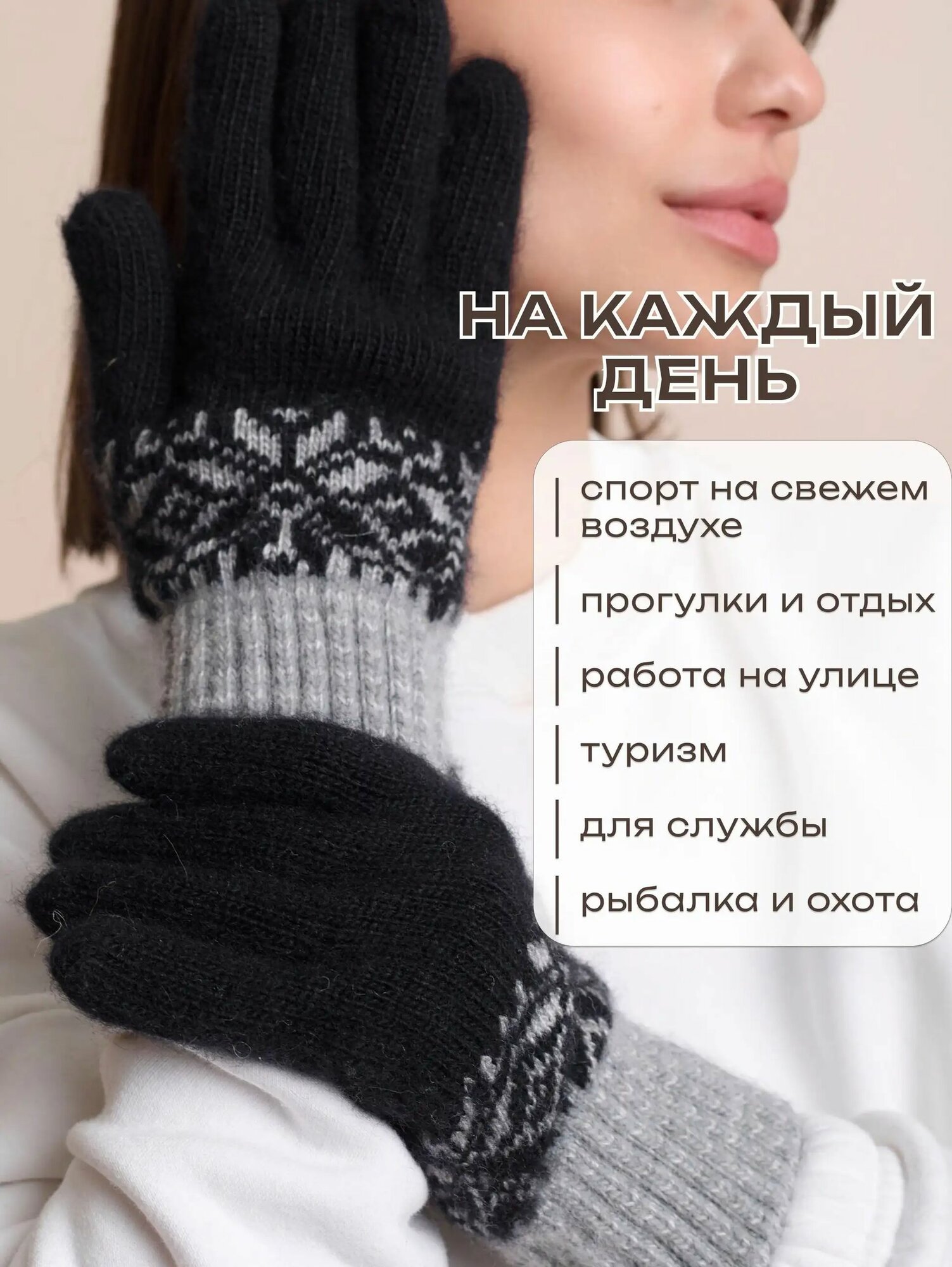 Перчатки Базовая коллекция для женщин