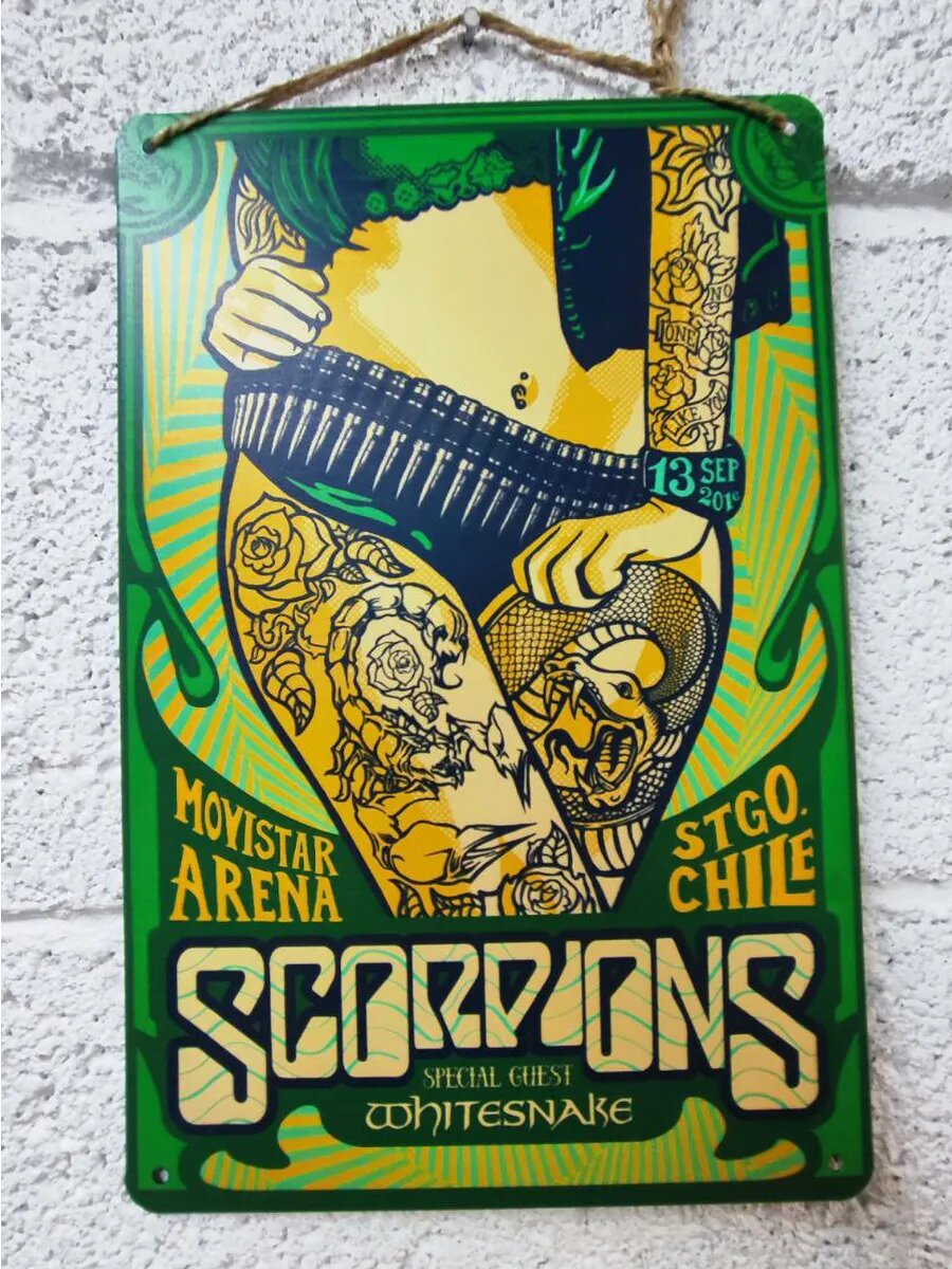 Scorpions постер — фото 1