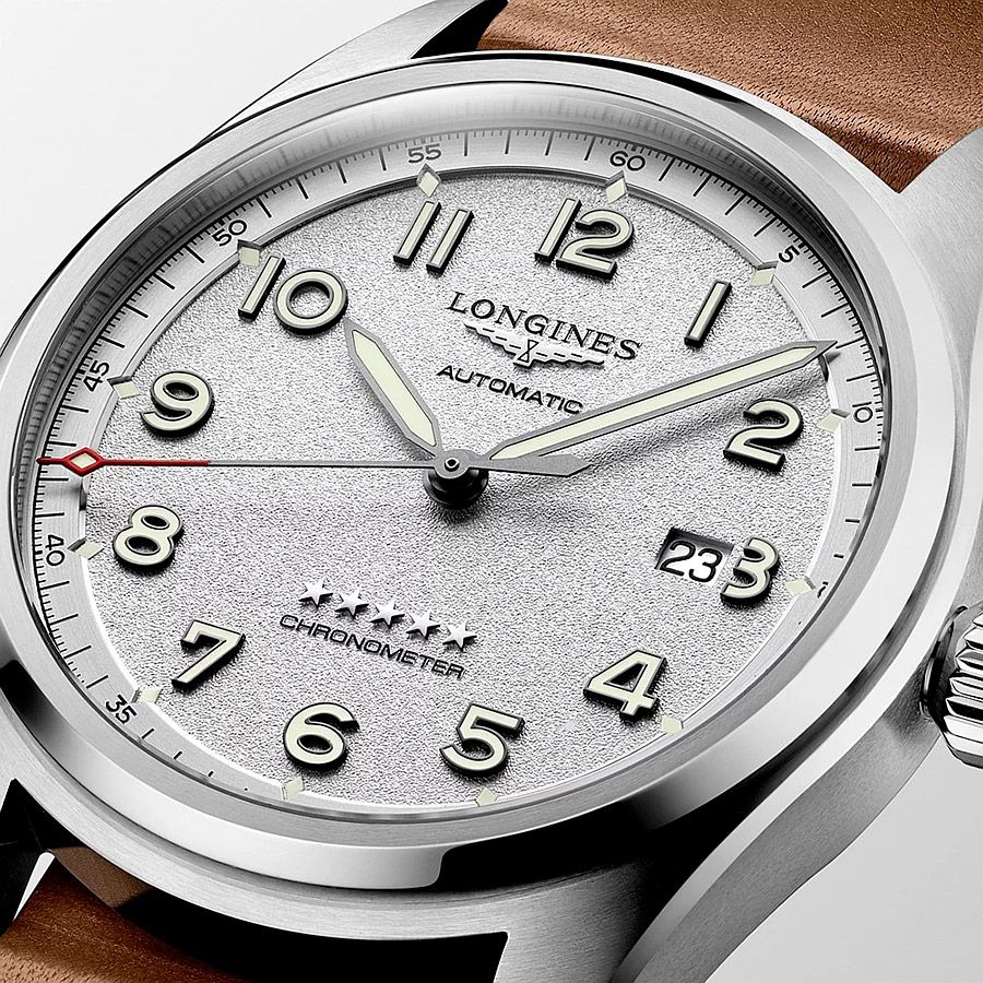 Наручные часы LONGINES, серебристый — фото 1
