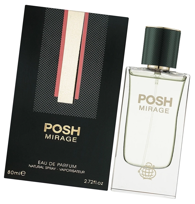 Fragrance World Posh Mirage парфюмерная вода 80 мл для женщин и мужчин - Пош Мираж Фрагранс Ворлд
