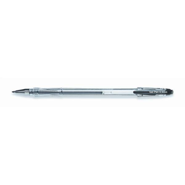 Ручка гелевая Союз GEL PEN 0,7 мм черная, круглый корпус 1 шт