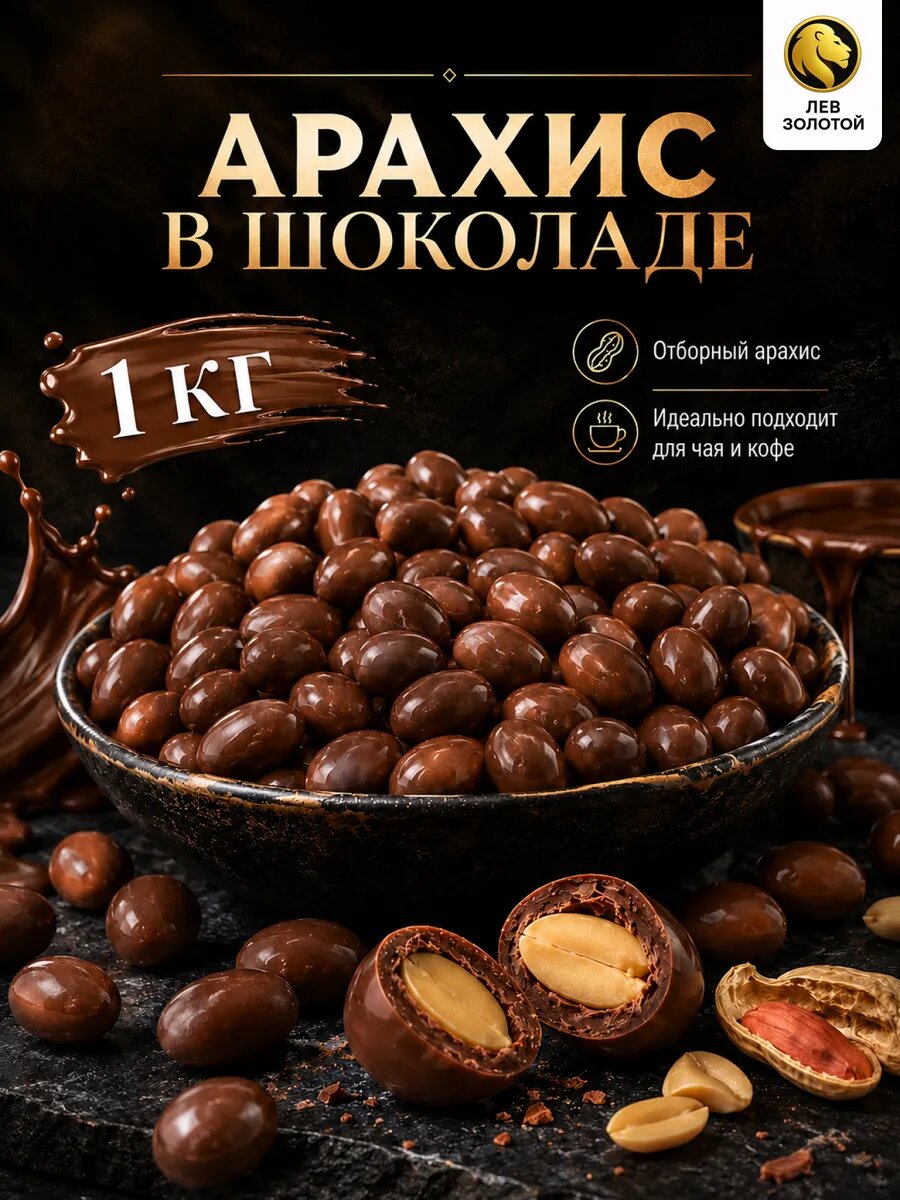 Арахис в шоколаде 1кг