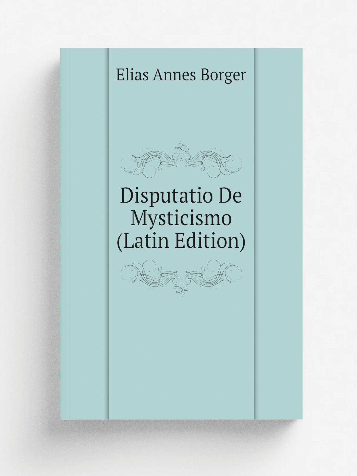 Disputatio De Mysticismo (Latin Edition) | Elias Annes Borger | Репринт
