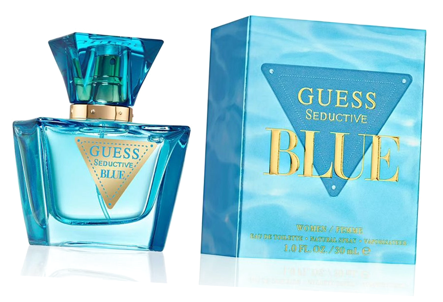 Гесс Седактив Блу Фам туалетная вода женская 30 мл / Guess Seductive Blue Femme аромат