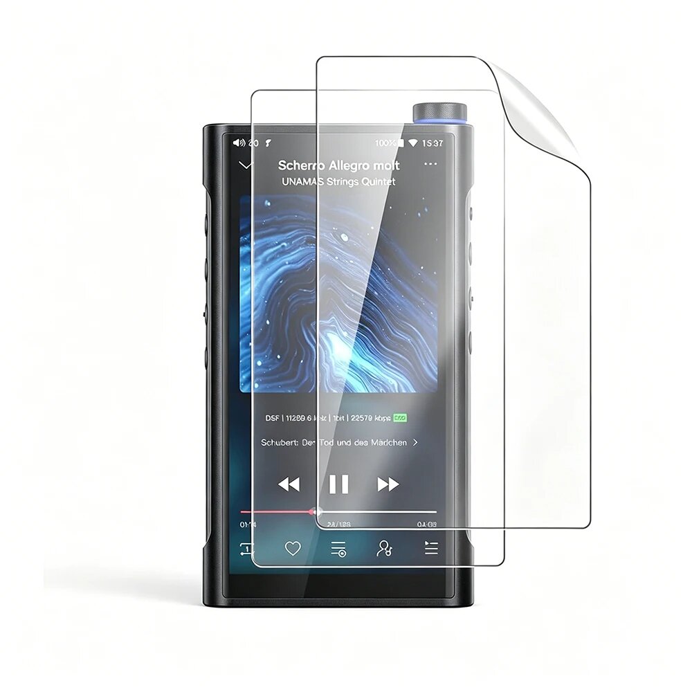 Прозрачная защитная пленка для FiiO M15S (2-5 шт.) 2PCS