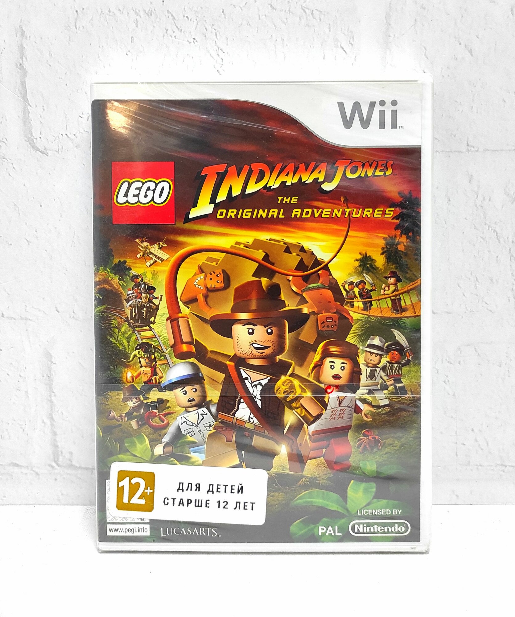 LEGO Indiana Jones The Original Adventures Английский язык Видеоигра на диске Wii