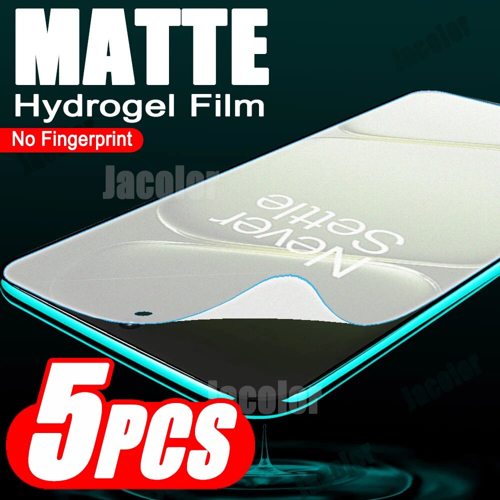 Матовая гелевая пленка для OnePlus Nord 6 Nord 6 5G, 5 шт, гидрогелевая защитная For OnePlus Nord 6