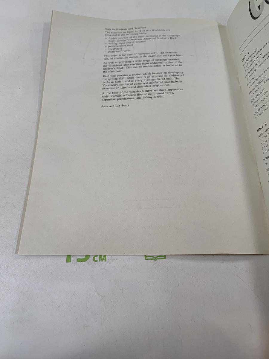 Headway Advanced Workbook — фото 1