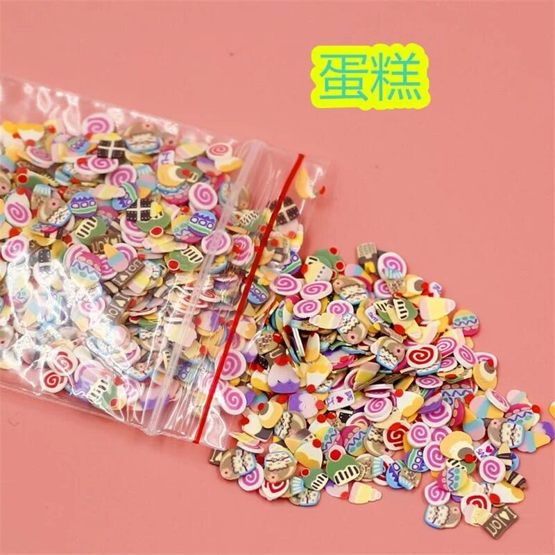 Акриловая эпоксидная смола для декорирования ногтей 1000 шт. Cake