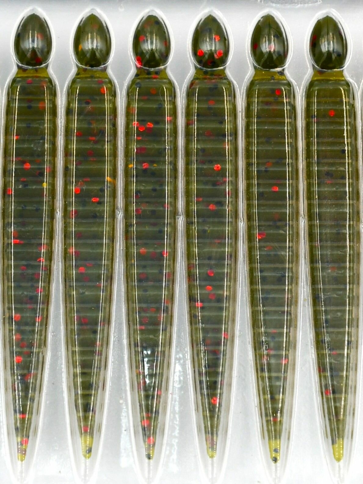 Силиконовая пиявка Keitech Custom Leech 3" на форель; окуня