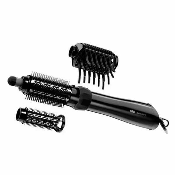 Фен-щётка Braun AS530, 1000Вт, 3 температурных режима, черный