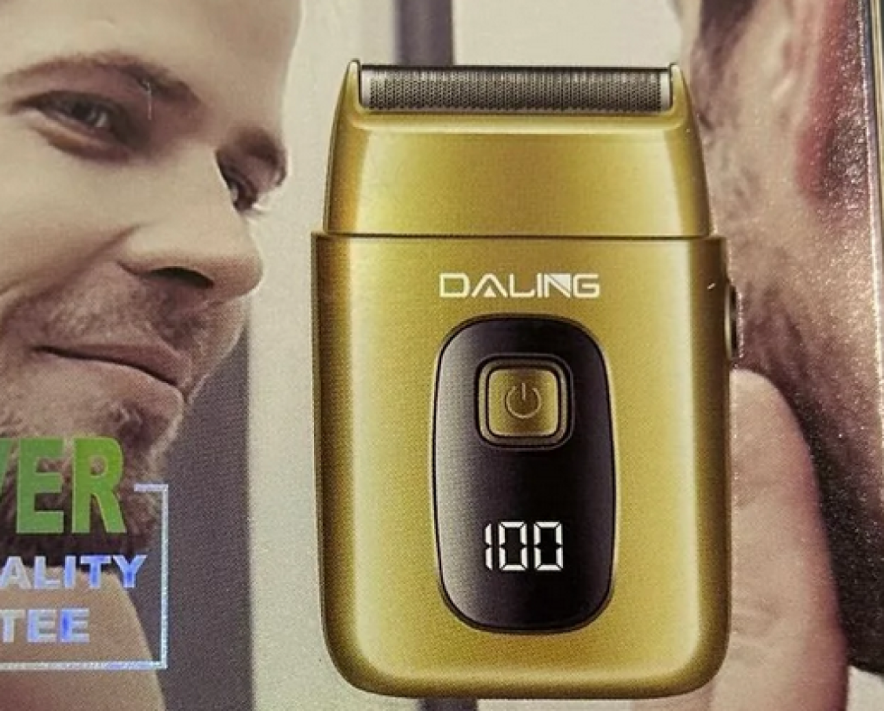 Электрическая бритва DALING DL-9246, роторная система бритья, 120 минут