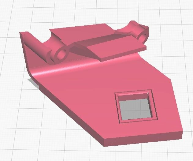 Крепление фары верхнее 8E0998122B (3D печать)