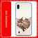 Чехол на Samsung Galaxy A10 / Самсунг Галакси А10 с принтом "Влюбленные котейки ...