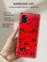 Чехол на Samsung Galaxy A31 / Самсунг Галакси А31 с принтом "Милые чёрные бантик...