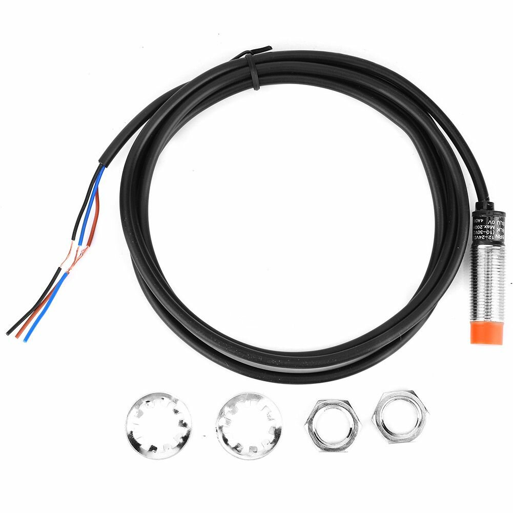 BERM Индуктивный датчик приближения 4 мм Датчик обнаружения расстояния DC10 30 В 3-проводной PNP НЕТ