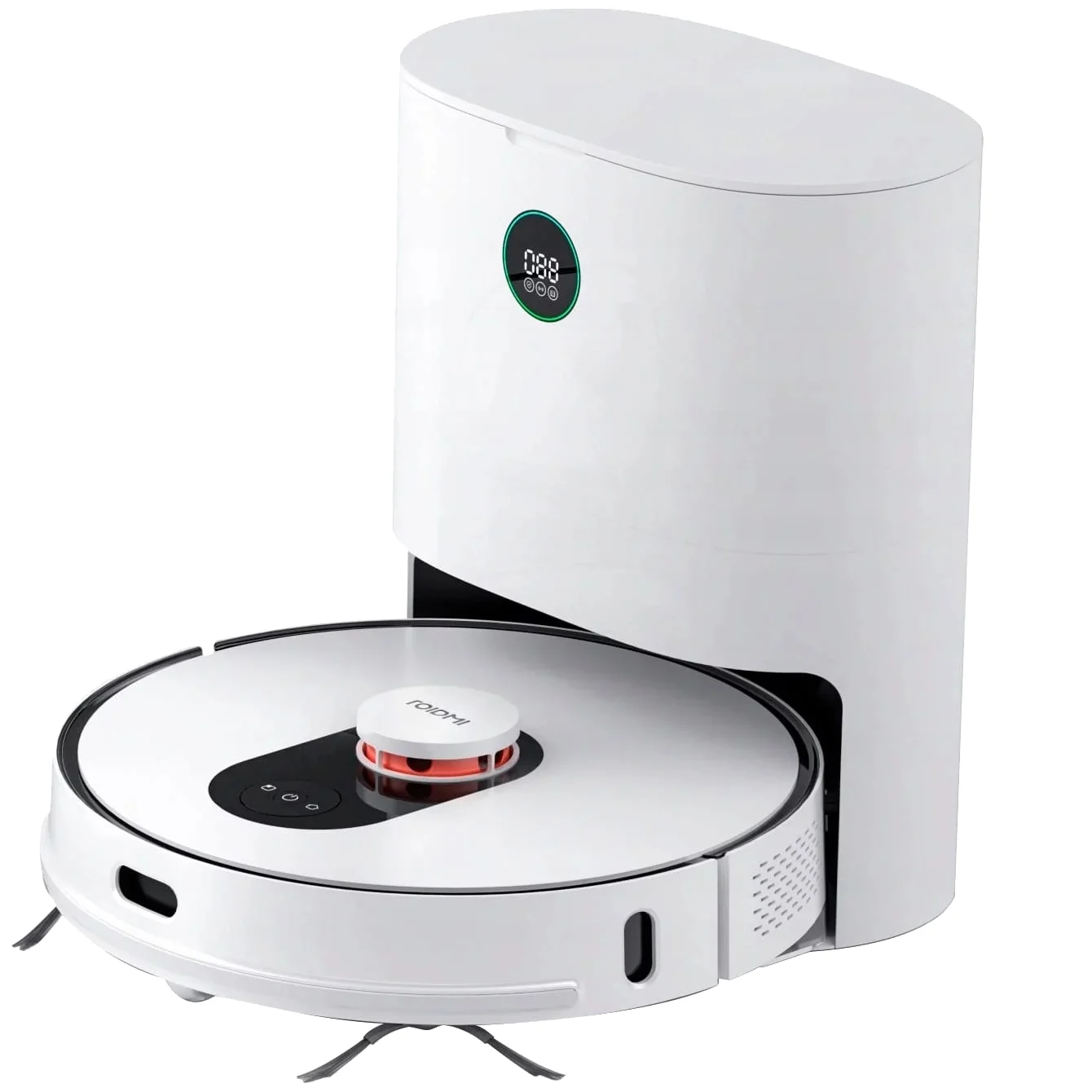 Робот- пылесос Roidmi EVE Plus Robot Vacuum and Mop Cleaner with Cleaning Base SDJ01RM