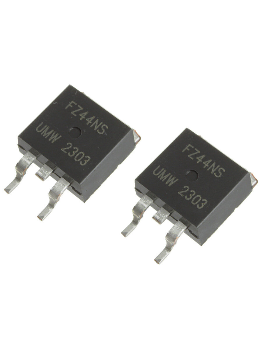 Транзистор IRFZ44NS D2PAK UMW (упаковка 2шт) N-канал 60В 50А
