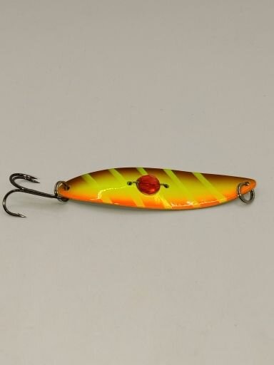 Блесна Kuusamo Vuono Helmi, 75мм 16гр, блесна-колебалка для ловли кумжи, лосося, гольца