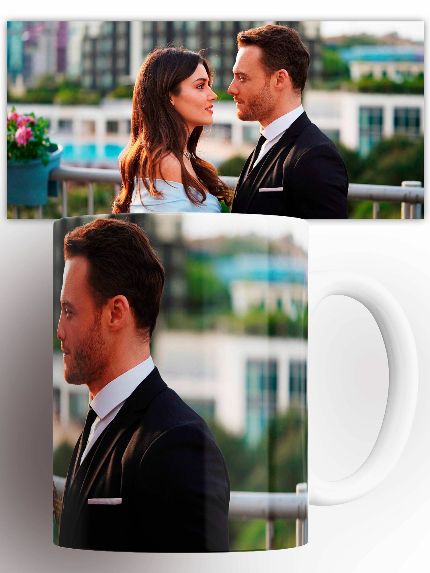 Кружка Постучись в мою дверь Серкан Болат 330 мл