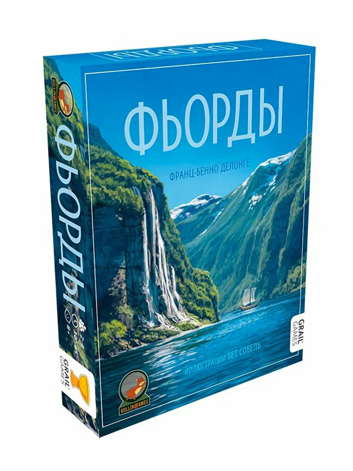 Настольная стратегическая игра на контроль территорий Rollin Games Фьорды