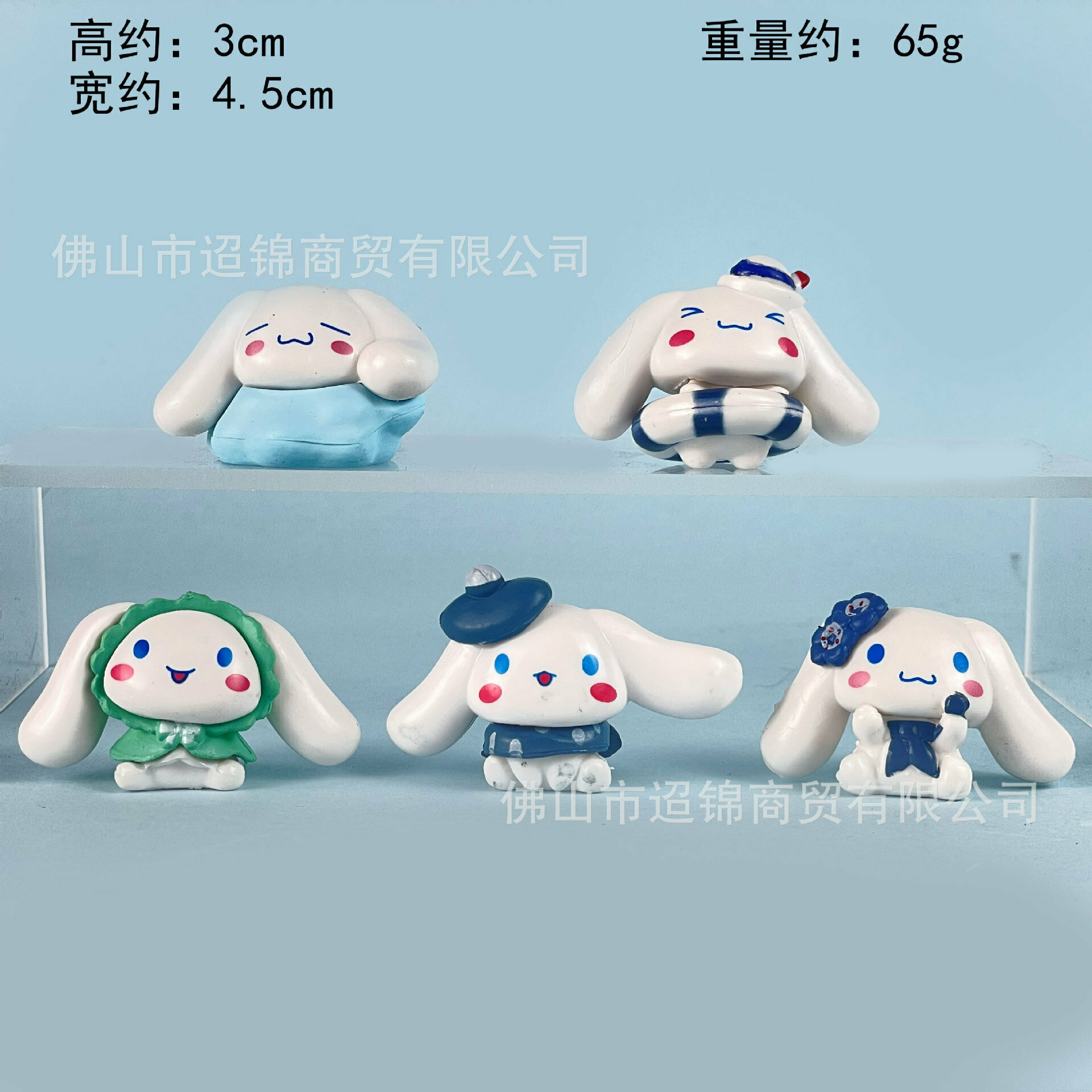 Блокнот для заметок My Melody, фигурка собаки Chloe Pacha, фигурка собаки Cinnamon, фигурка собаки Pudding