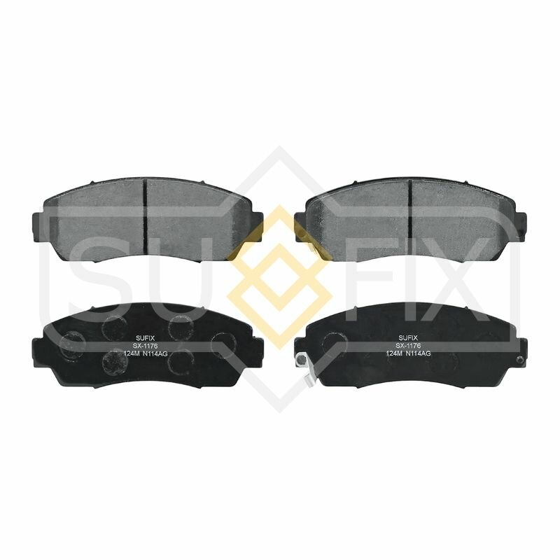 SUFIX Колодки тормозные передние для HONDA CR-V III 2.0 07>