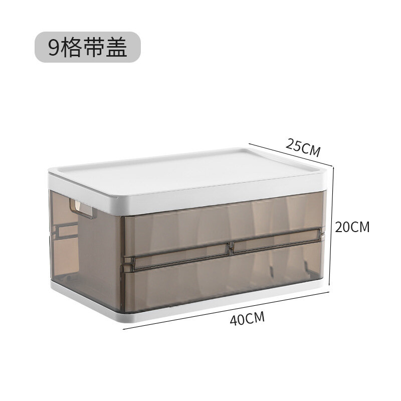 Коробка для хранения брюк, магическая коробка для разделения одежды, органайзер для футболок, большой разделитель для ящиков в гардеробе