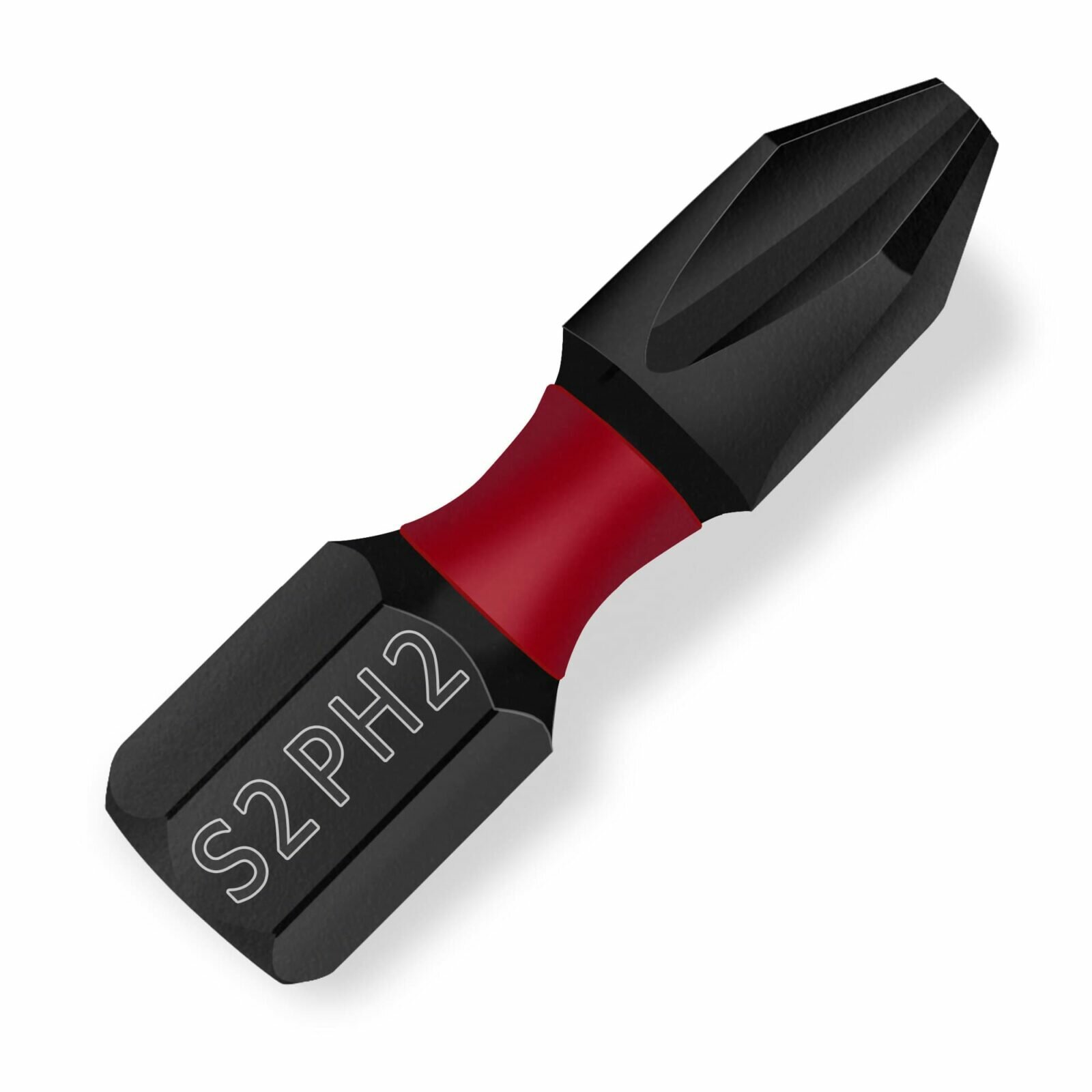 Бита торсионная магнитная PH2 x 25 мм, набор 10 штук, MKSS