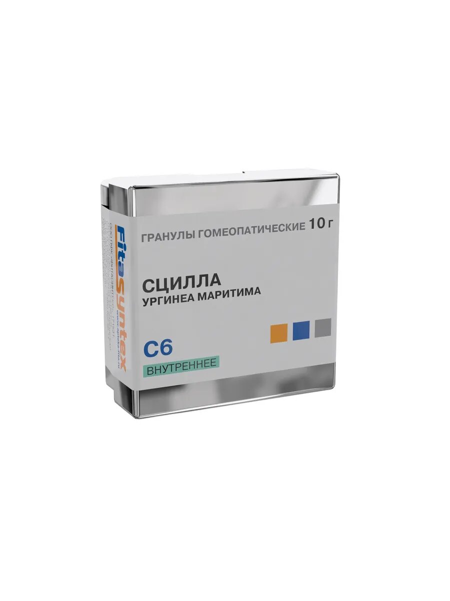 Сцилла С6, гранулы, 10 грамм , гомеопатия Фитасинтекс