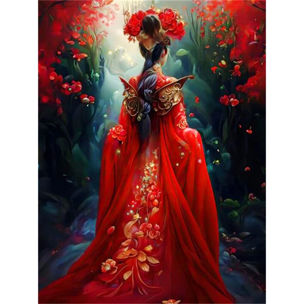 Набор для вышивки крестом Meian Китайское традиционное 30x40cm, HMA88821, 14CT Cotton Thread