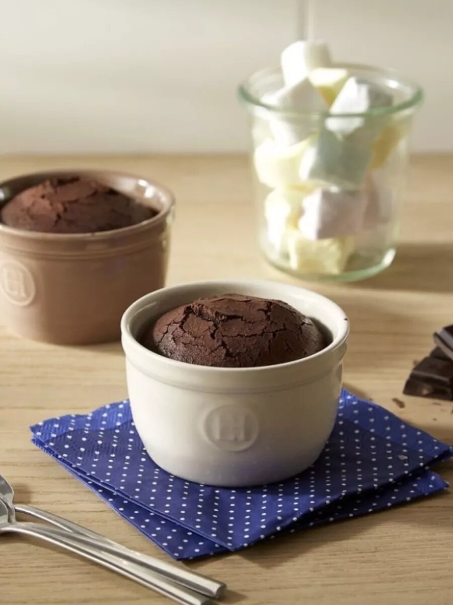 Форма для запекания рамекин порционный керамический