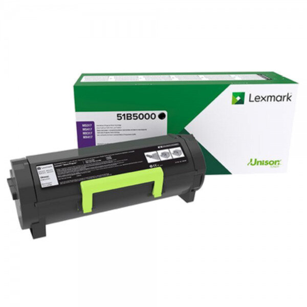 Тонер-картридж LEXMARK 51B5000 Черный (black)