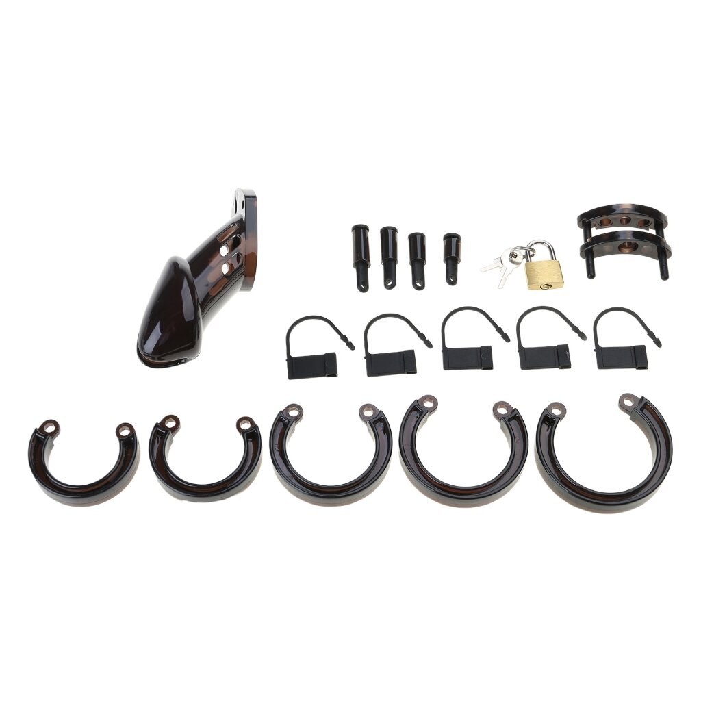 Мужчины Мужское Устройство Для Клетки Целомудрия Кольцо Взрослый Фетиш БДСМ Мастурбирующие Секс Игрушки