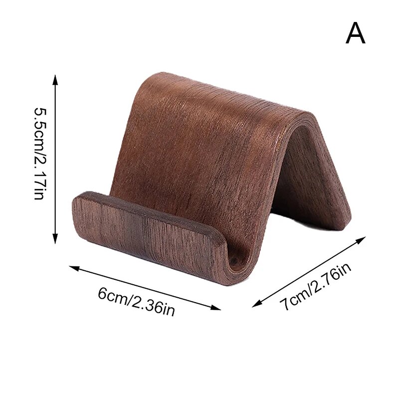 Деревянный подставка для телефона, держатель визиток, креативный предмет для дома, декор для рабочего стола