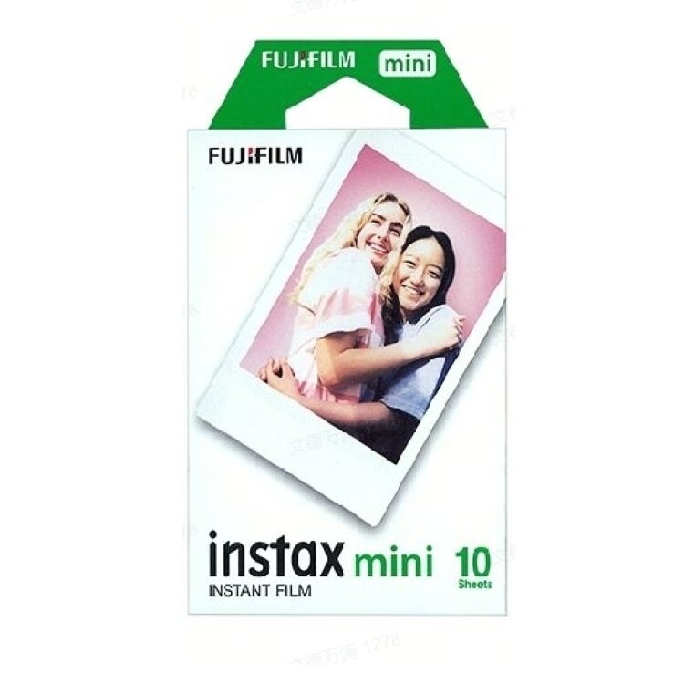 Фотобумага FUJIFILM Instax Mini с белой рамкой и цветной окантовкой, Standard