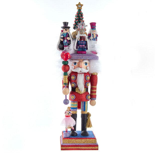 Декоративная фигура Hollywood Nutcracker: Щелкунчик - Сказочная История 46 см, Kurts Adler, HA0610