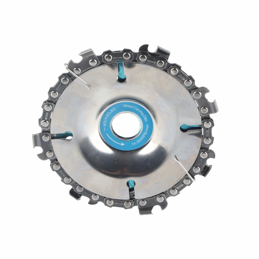 Цепной диск для резьбы по дереву, угловая шлифовальная машина, шлифовальное приспособление для формирования формы, круговое колесо бензопилы