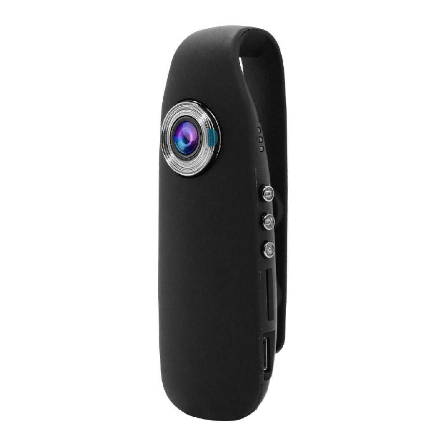 Мини камкордер 1080P широкоугольный боди-камер с функциями шумоподавления и детекции движения для внешнего ношения на груди Гороховые стручки поддержка до 128GB TF карты 500mAh батарея 120 градусов угол съемки вес 110г ABS материал