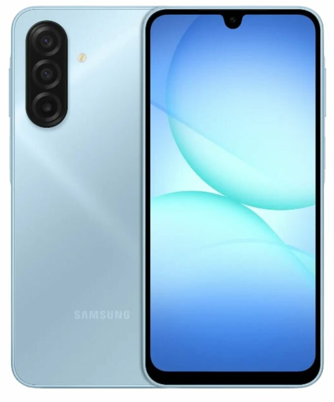 Смартфон Samsung Galaxy A17 4/128Gb LTE Light Blue Dual nano Sim