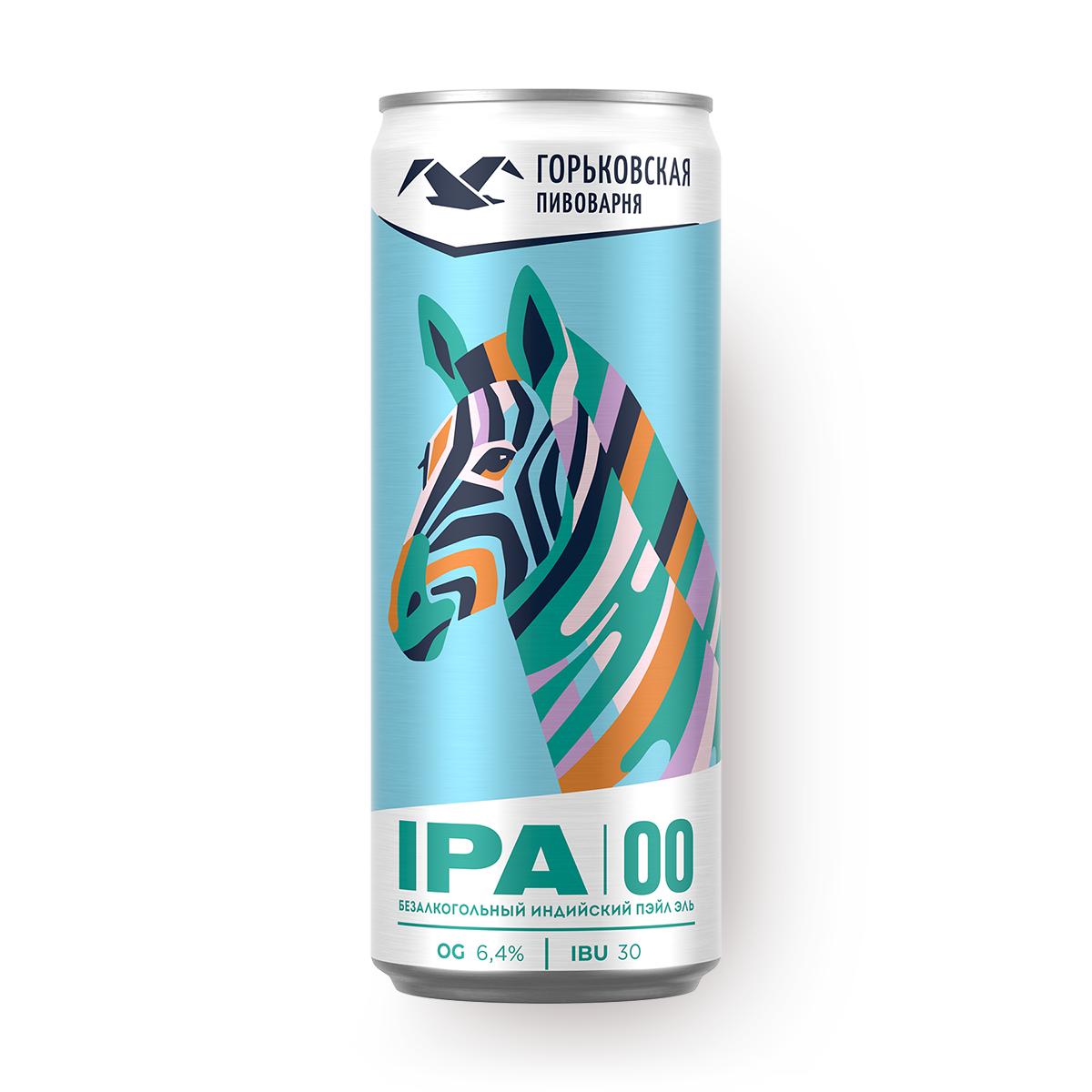 Пиво безалкогольное светлое «Горьковская пивоварня» IPA 0,0 нефильтрованное