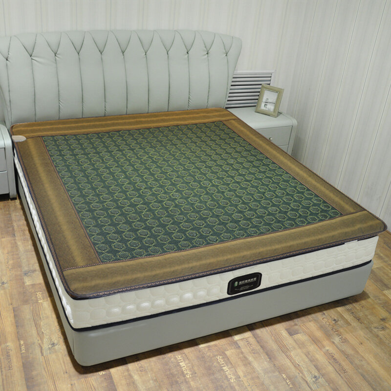 Зелёный нефритовый матрас с подогревом и терморегуляцией