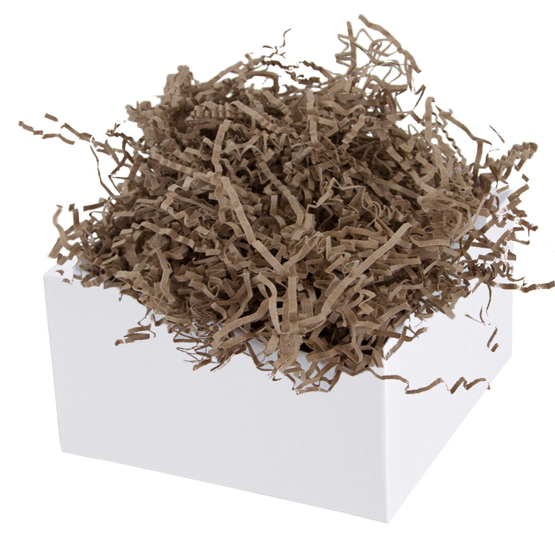 Наполнитель для коробок Дон Баллон из тонко нарезанной бумаги, крафт, 50 г