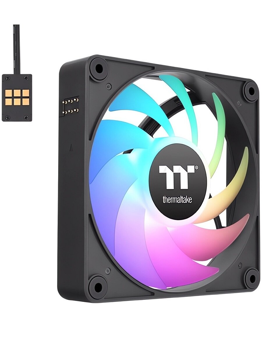 Комплект вентиляторов для корпуса Thermaltake CT120 EX ARGB 3-Fan Pack Black (CL-F181-PL12SW-A)