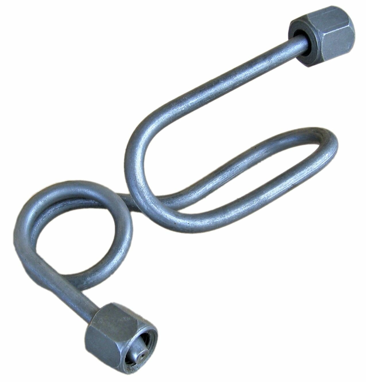 Трубка топливная 1-го цилиндра 240-1104300-01, для двигателя Д-240, для колесных тракторов и экскаваторов МТЗ, "ММЗ"