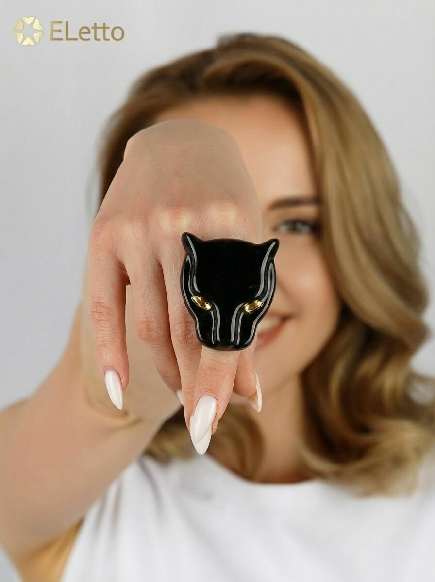 Кольцо, стекло, муранское стекло