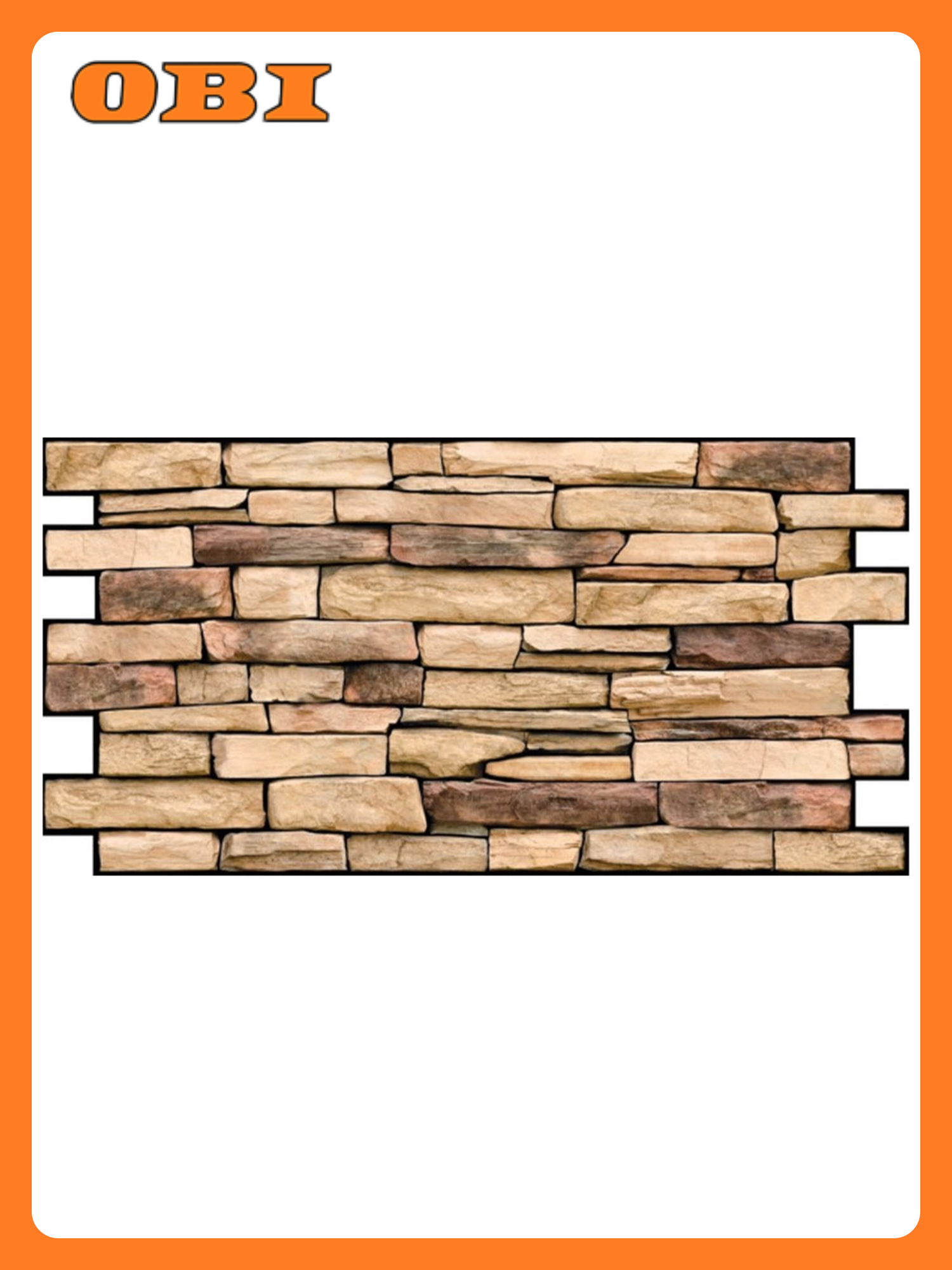 Декоративные панели GRACE, сланец натуральный, влагостойкие, 498x980x3 мм