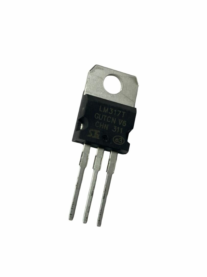 Микросхема LM317T, корпус TO-220, 2шт