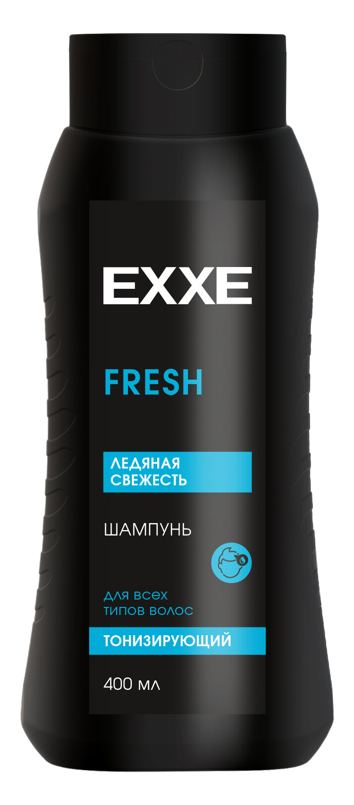 Шампунь для волос EXXE Men Fresh Тонизирующий Ледяная свежесть 400мл