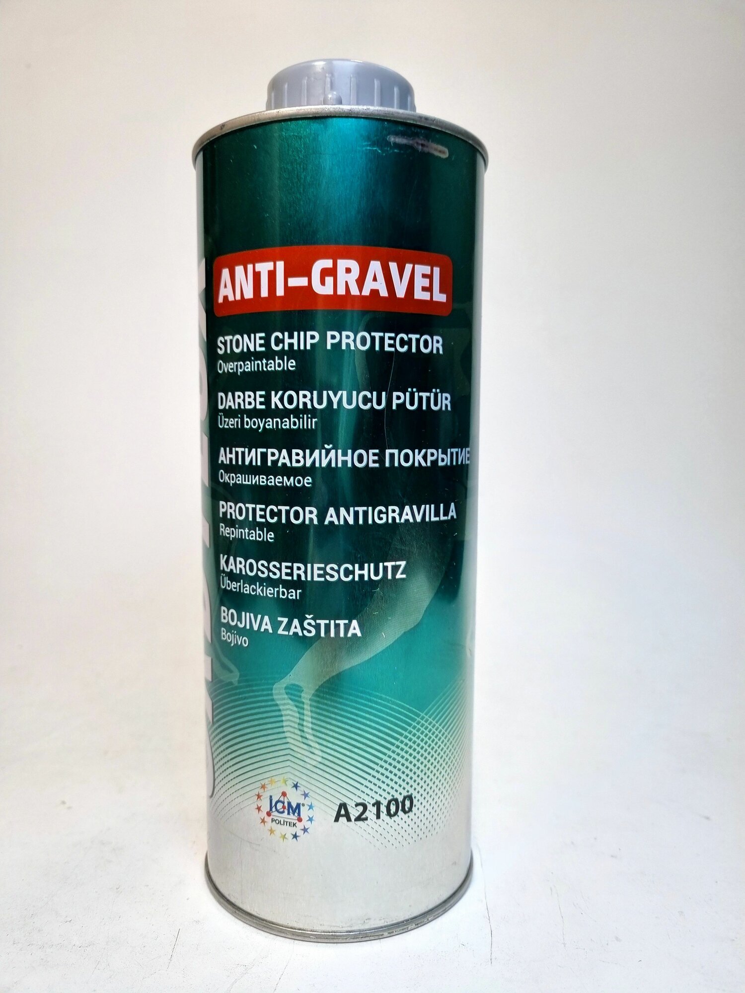 Антигравий ORBYLUX, антикоррозионный состав, на резиновой основе, защита от коррозии и сколов, быстросохнущий состав, серый